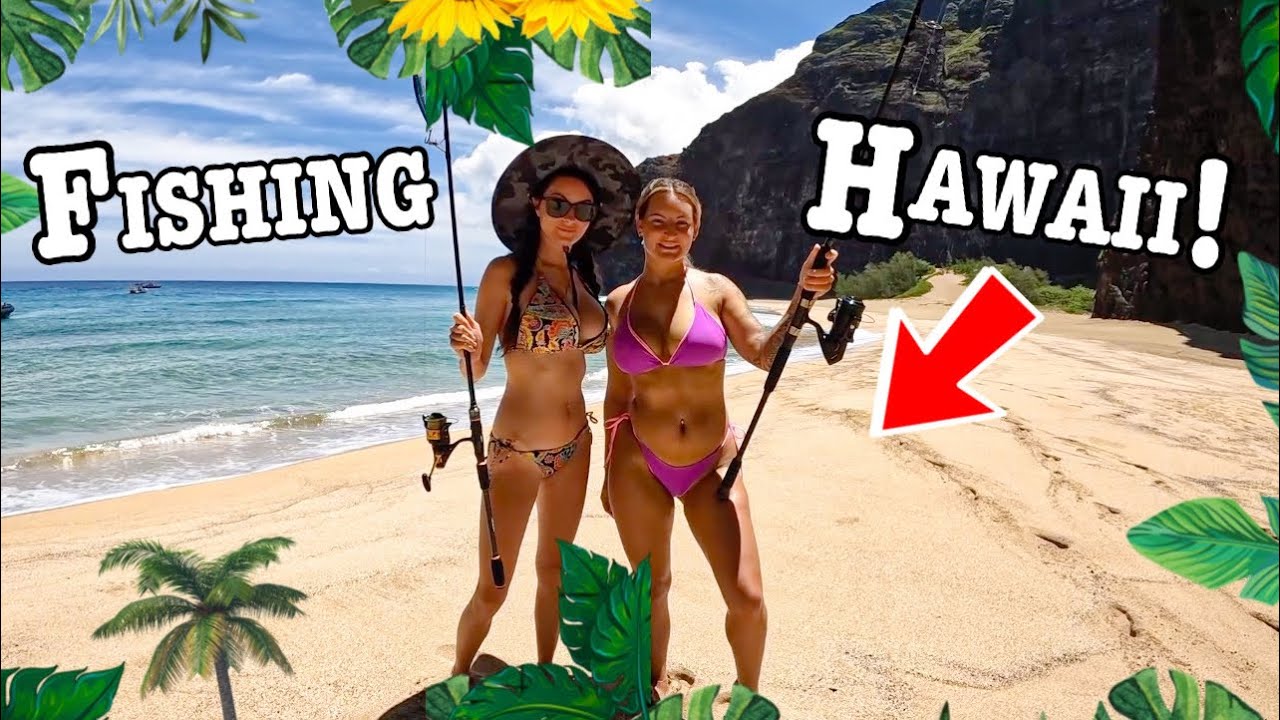 Spearfishing Hawaii Islands - Welcome Coconut Sasha 1 - Girls In Bikini Fishing