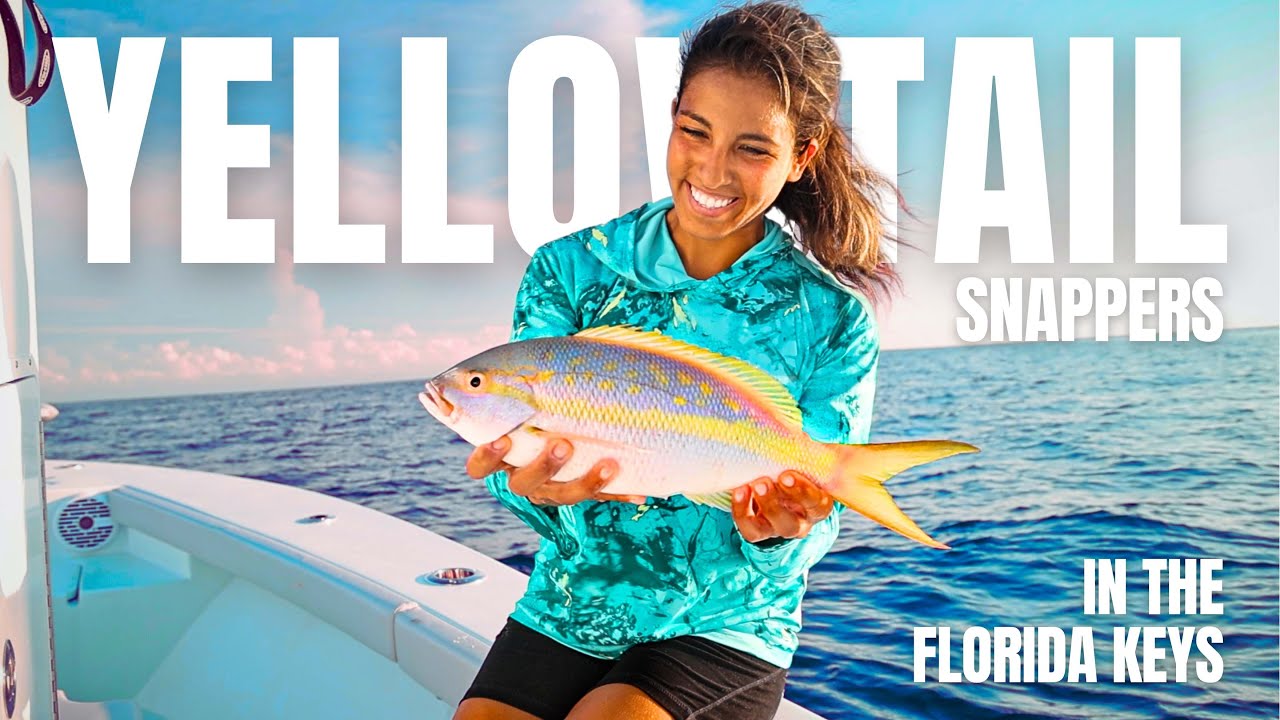 Yellowtail Snapper Fishing in Islamorada - 5 Easy Steps Fresh Ceviche - Girls In Bikini Fishing